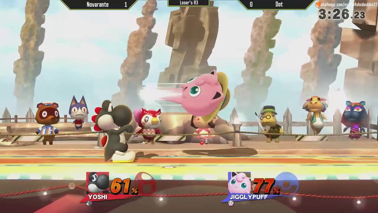 ESV Smash 4 Weekly #19 - Novarante (Yoshi) vs Dot (Puff) - LR3 - YouTube