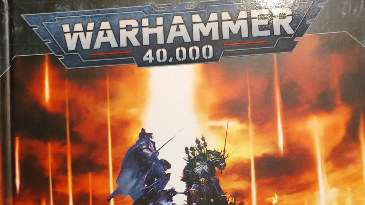 I just got in the core book to Warhammer 40K now it's time to learn how ...