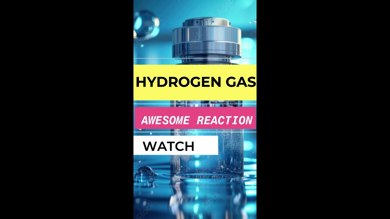 HYDROGEN GAS EXPERIMENT:FUN CHEMISTRY - YouTube
