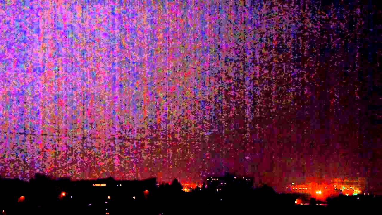 Lightning strikes a transformer (close range) - YouTube