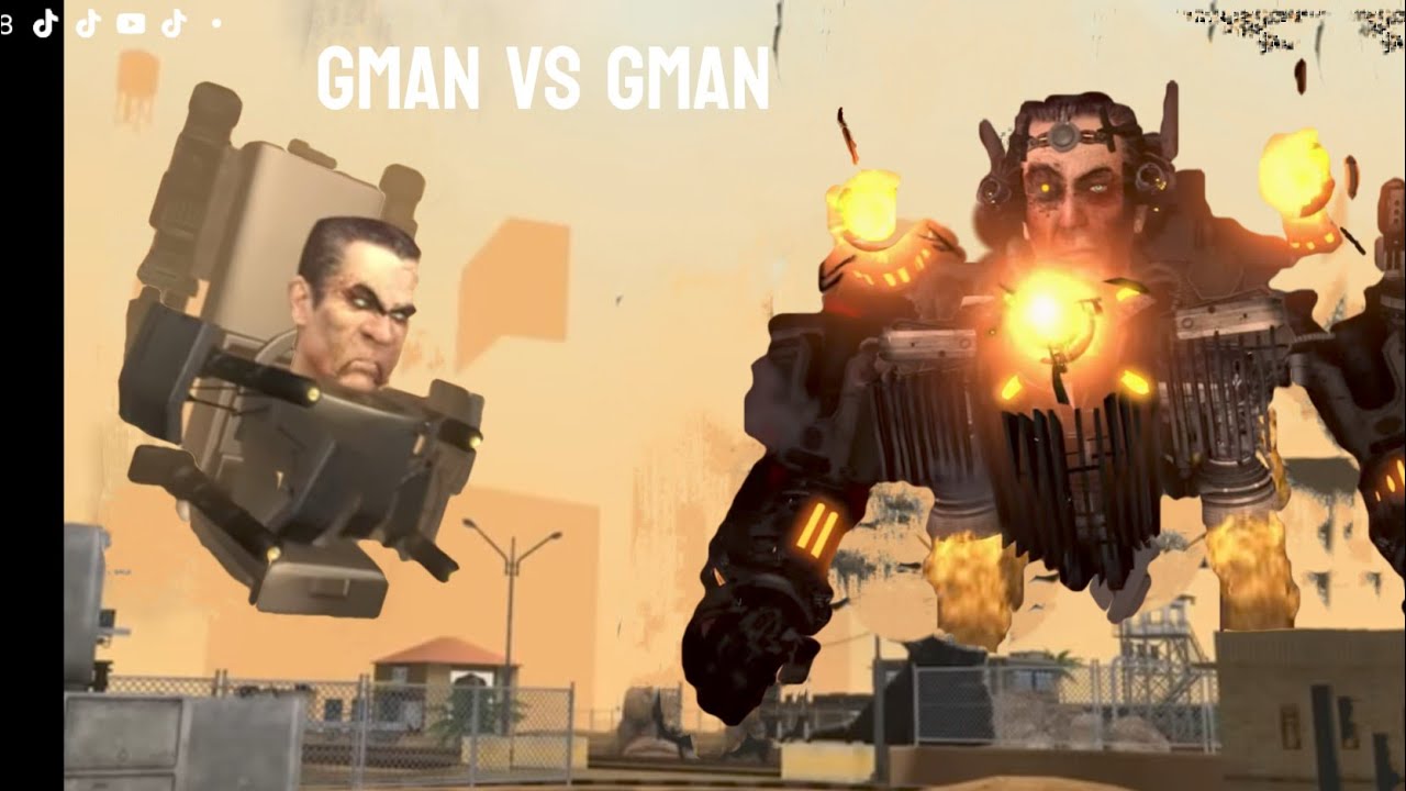 G-Man vs G-Man Titan (part 1) - YouTube