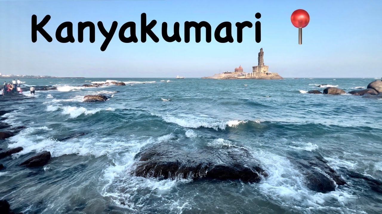 Ep22 || Exploring Kanyakumari Beach | Sunset on the beach | Confluence ...