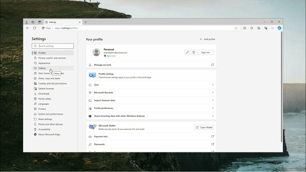 How To Enable Sidebar In Microsoft Edge (2025) - YouTube