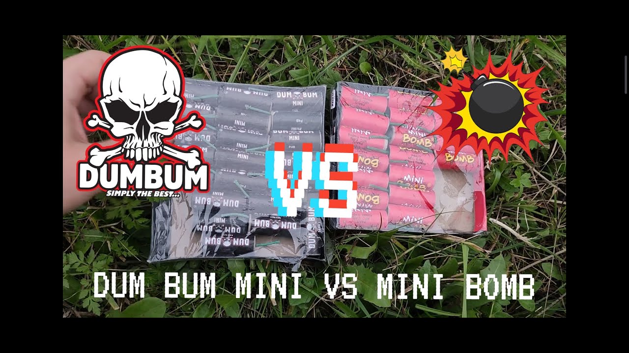 DUM BUM MINI VS MINI BOMB-porovnání, recenze!!!!! - YouTube