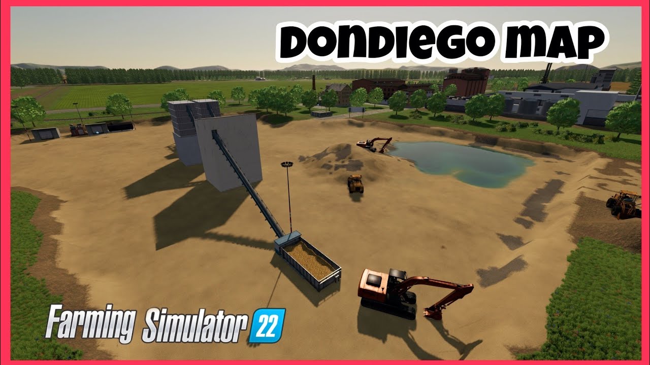 DONDIEGO MAP - NEW MOD MAP: FARMING SIMULATOR 22 *FLY OVER* - YouTube