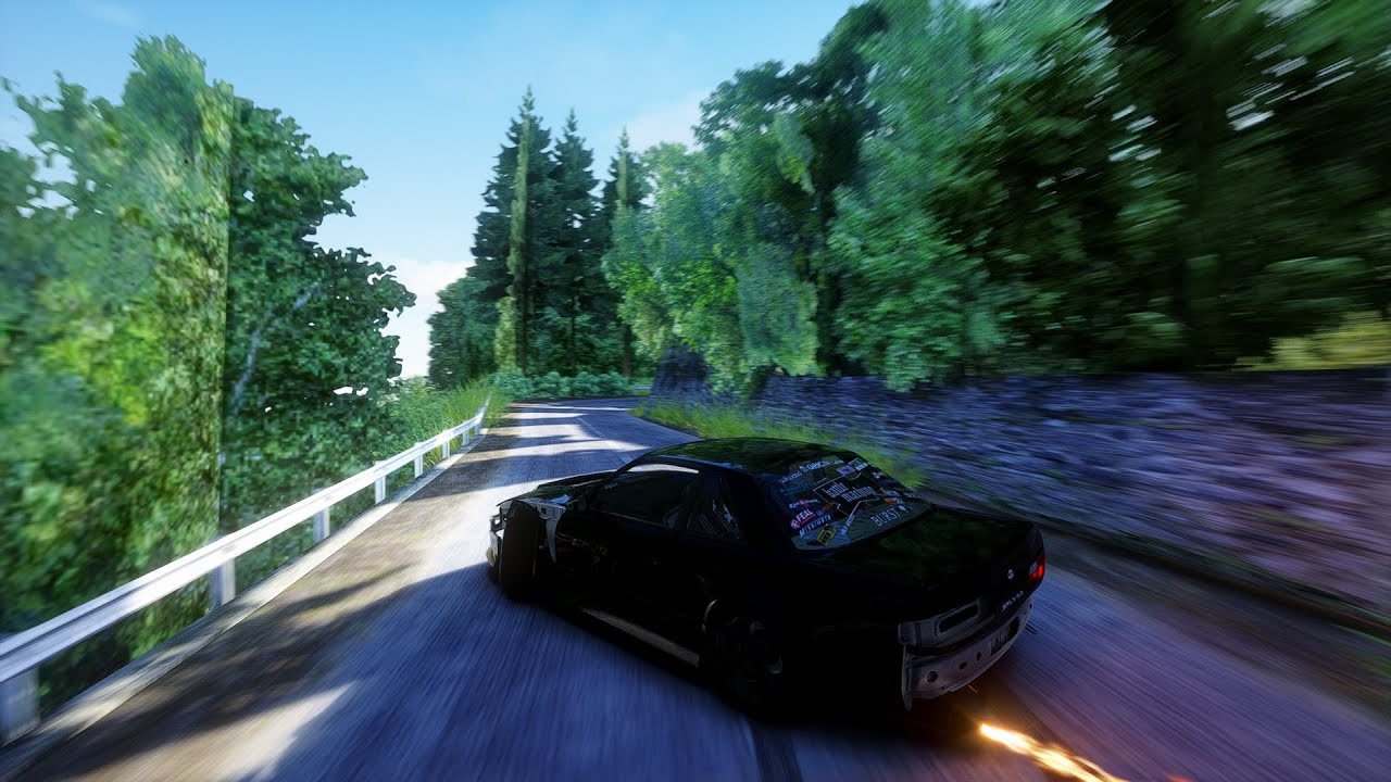 Drifting S13 Missile at Narrow Touge - YouTube