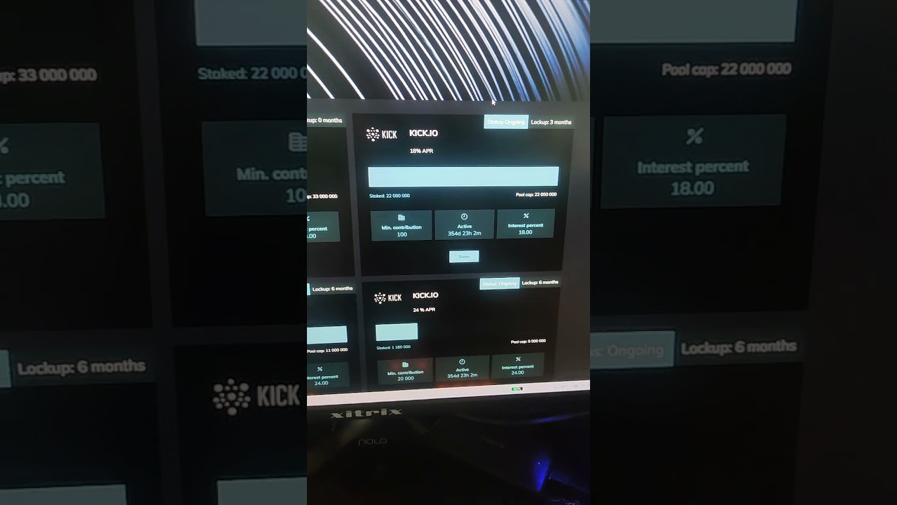 Kick.io is a Cardano IDO launchpad that has staking mechanics for the ...