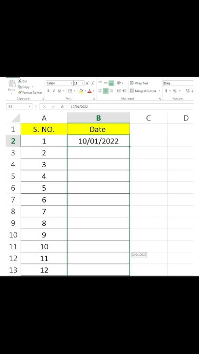 Create your own Dynamic Date Range by trick #shorts #excel #excelshorts #tipsandtricks #ytshorts ...