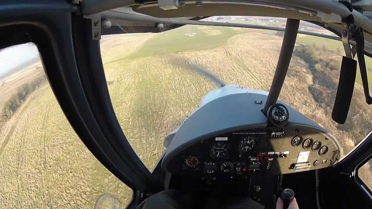 Ikarus Microlight Training Circuits - YouTube