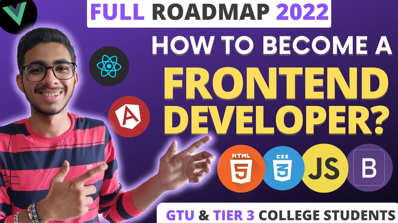 Frontend Development Roadmap for GTU & Tier 3 College Students 💯| Free ...