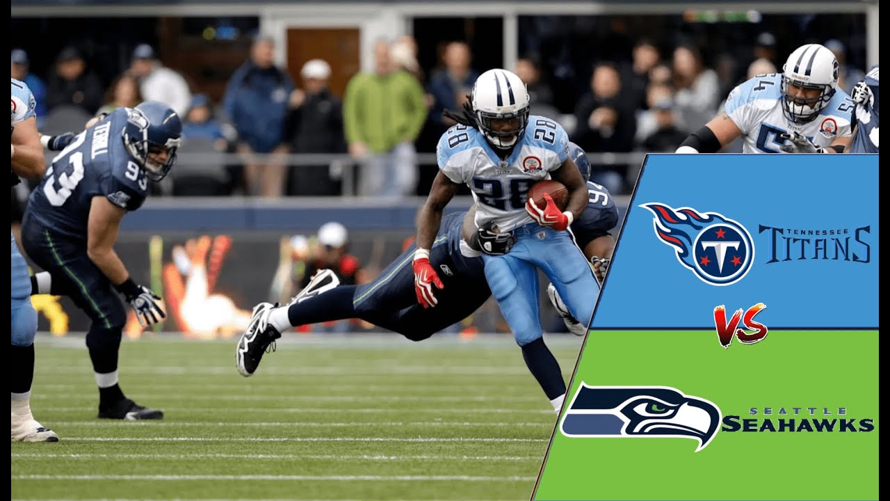 Chris Johnson Joins the 2000 Yard Club! Tennessee Titans vs Seattle ...