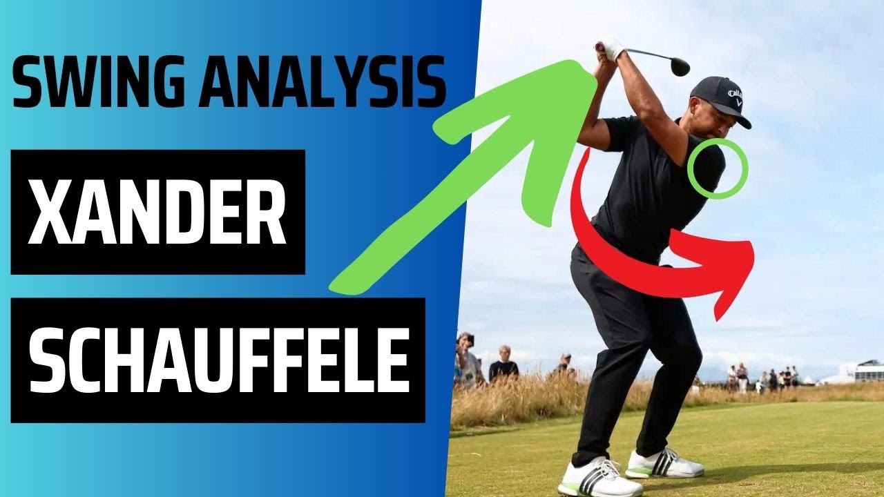 Xander Schauffele Swing Analysis Slow Motion The Open Champion - YouTube