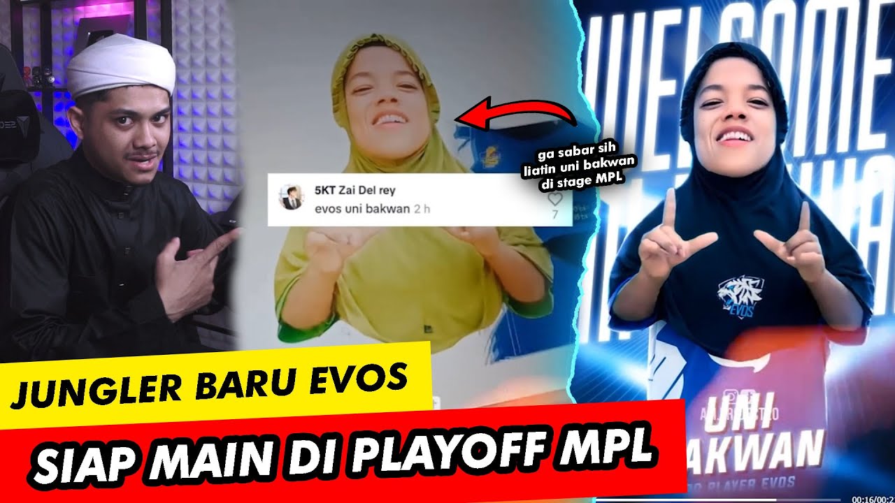 EVOS UNI BAKWAN IS REAL🗿🗿🗿Reaction TikTok - YouTube