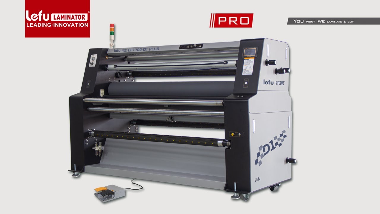LeFu LF1700-F1 Pro High Speed 60C Warm and Cold Laminator (50m/Min ...