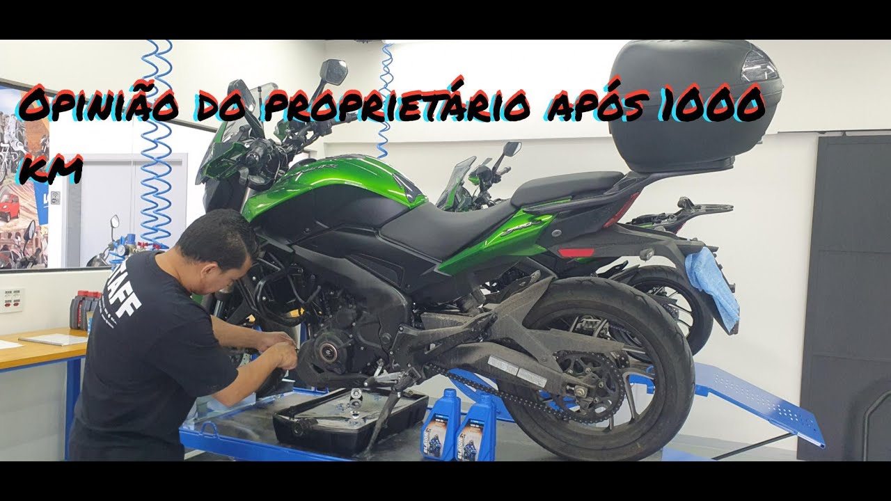 Dominar D400 após 1000 km - YouTube