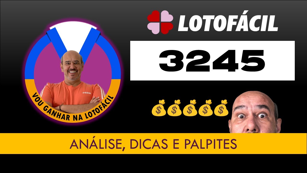 3245 LOTOFACIL HOJE🍀análises, dicas e palpites - YouTube