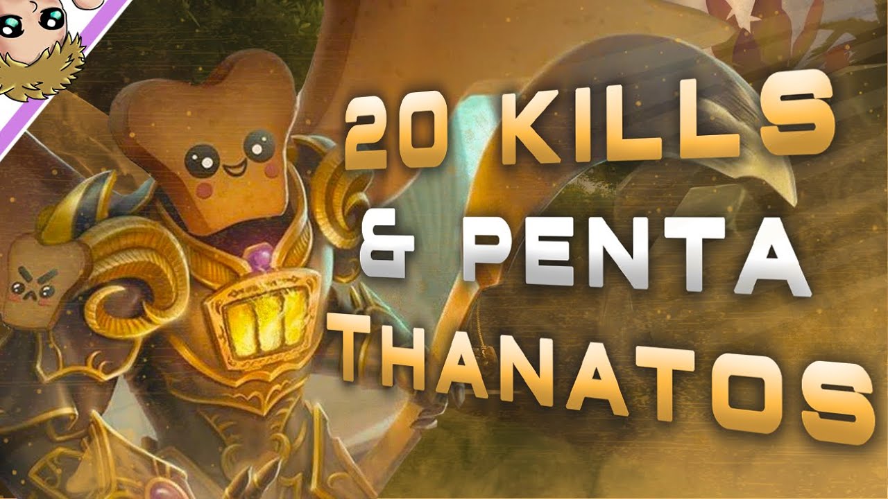 PENTA KILL & 20 kills on Thanatos Jungle! - SMITE S9 - YouTube