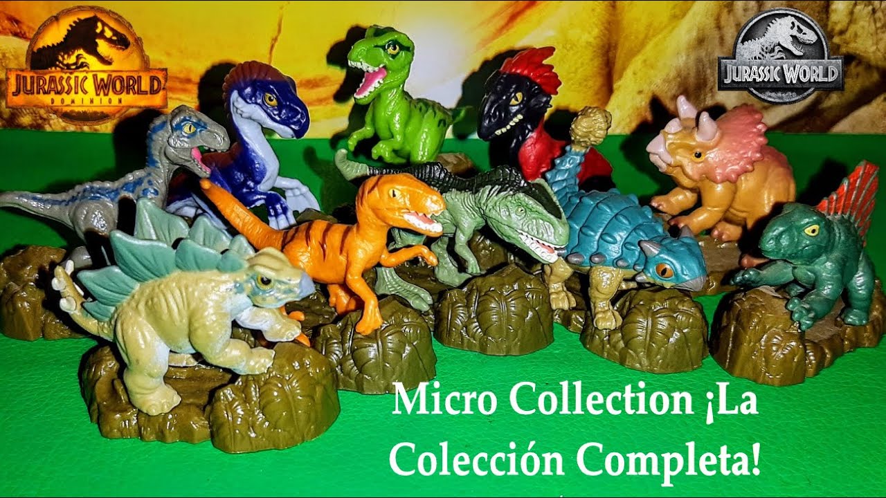 Pyroraptor, Therizinosaurus Giganotosaurus Micro Collection Jurassic ...