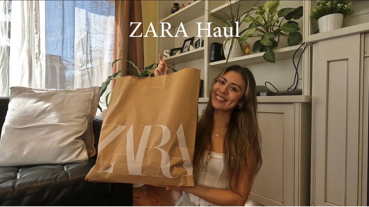 ZARA try-on haul - YouTube