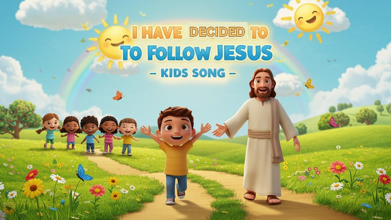 I Have Decided To Follow Jesus | Sunday School Song For Kids # ...