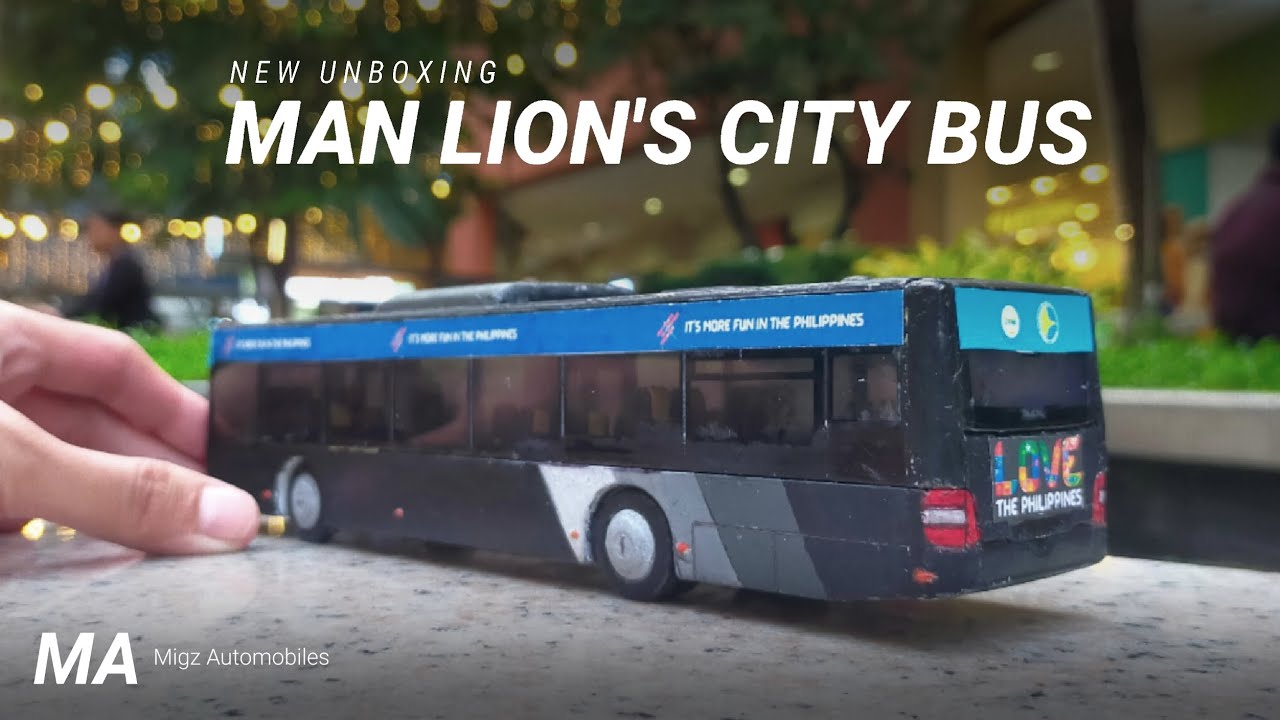 Mini Man Lion's City Bus | Philippine Custom Bus | Diecast Model ...