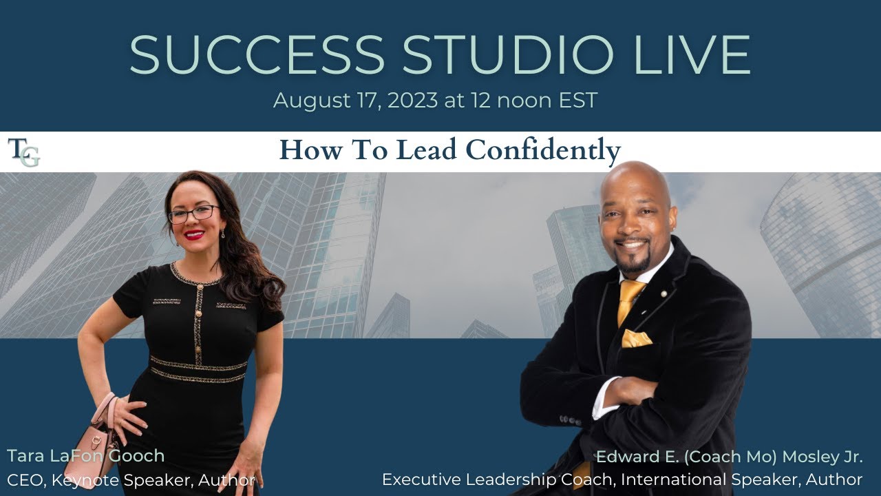 How To Lead Confidently - YouTube