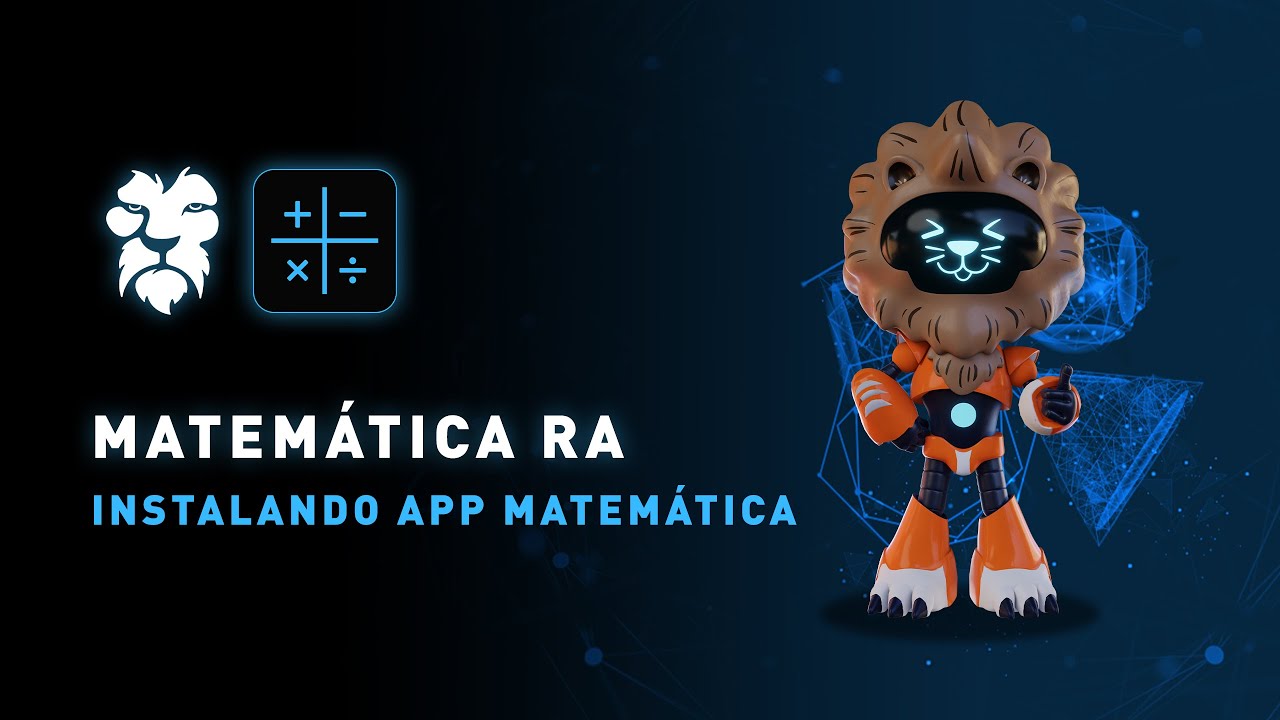 EDITORA LION INSTALANDO APP MATEMATICA - YouTube
