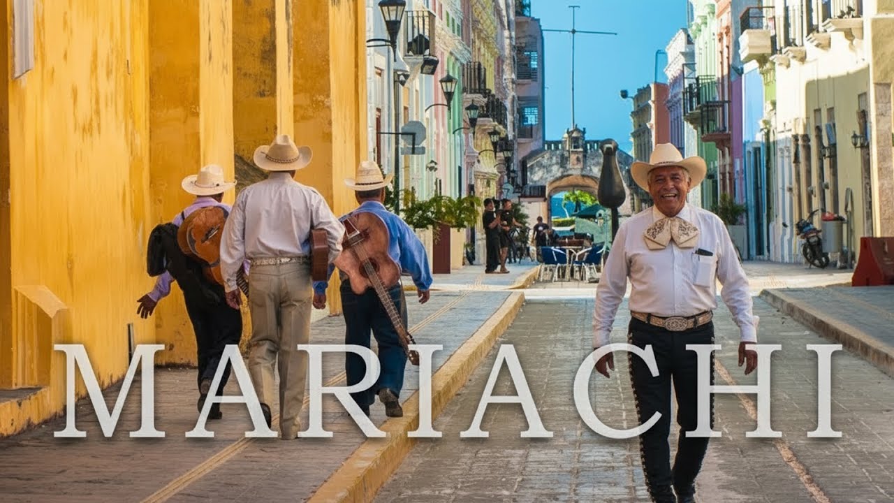 Mexico Mariachi Street Sounds | Trumpet & Guitar Instrumentals - YouTube