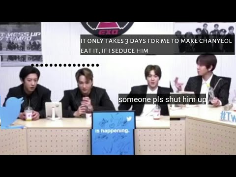 Things that CHANBAEK 찬백 said or did that makes people go CRAZY