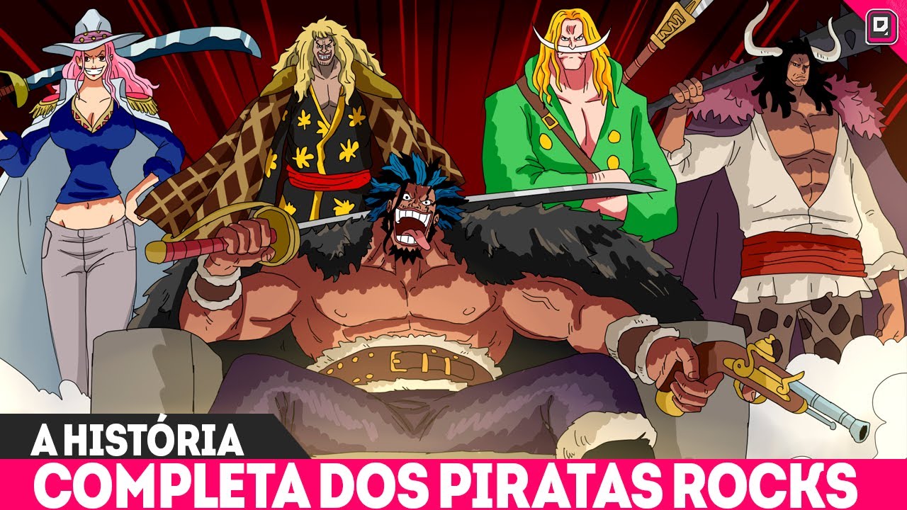 TODA LINHA TEMPORAL DOS PIRATAS ROCKS - A HISTÓRIA DA TRIPULAÇÃO PIRATA ...