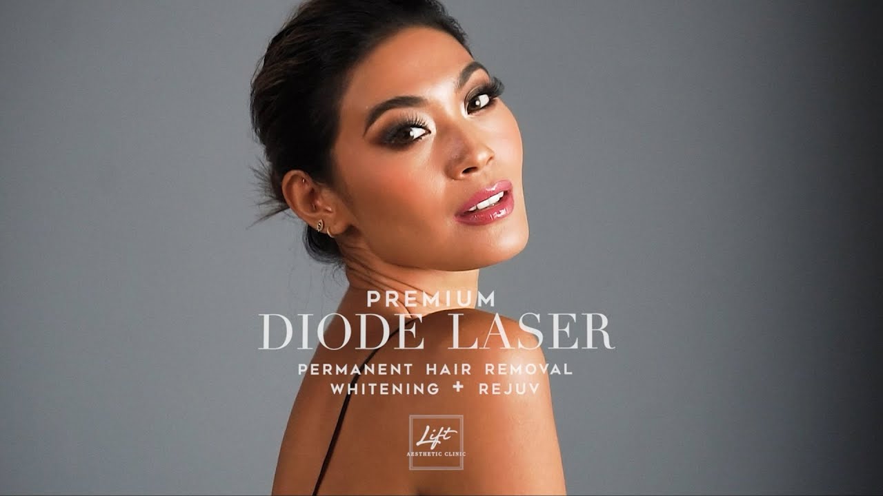 DIODE LASER HAIR REMOVAL AD for LIFT AESTHETIC CLINIC featuring Aya ...