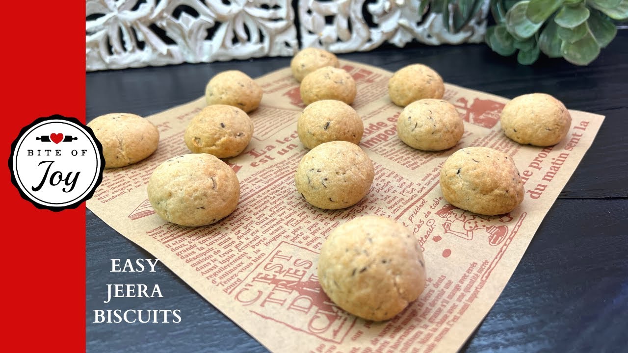 Jeera Biscuits Recipe with Wheat Flour - Surati butter jeera biscuit ...