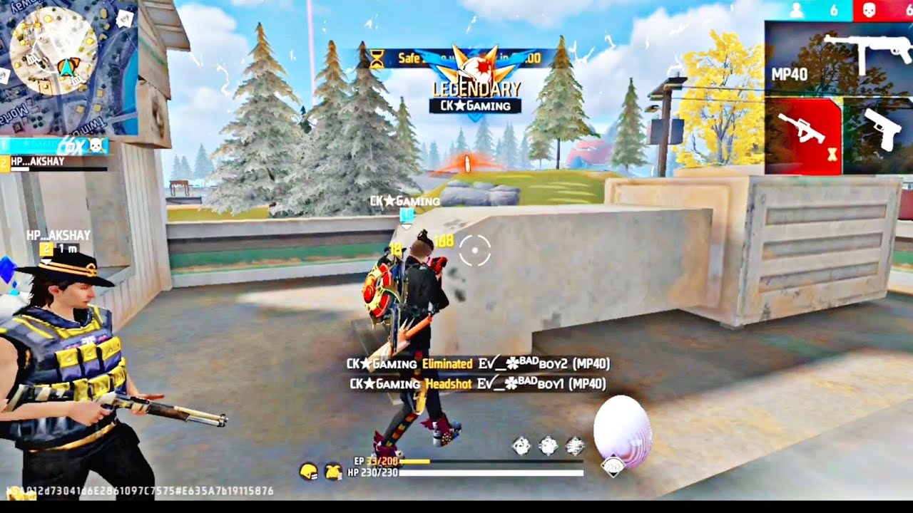 free fire Br mode 😍 try a Hard gameplay on ff ranked match // # ...