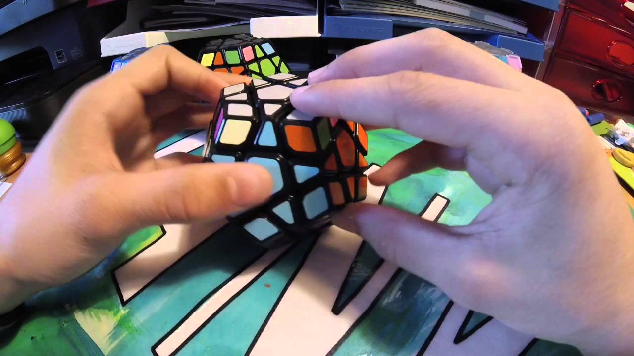 Tuto méthode avancé Mégaminx( Pll 1/2) #5 - YouTube