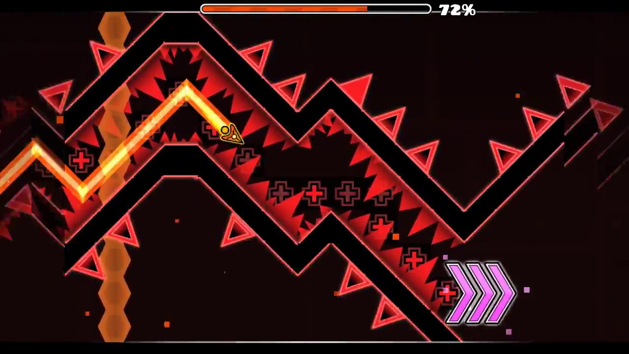 Geometry Dash- [Hard Demon] Fire Aura by EDSJustin - YouTube