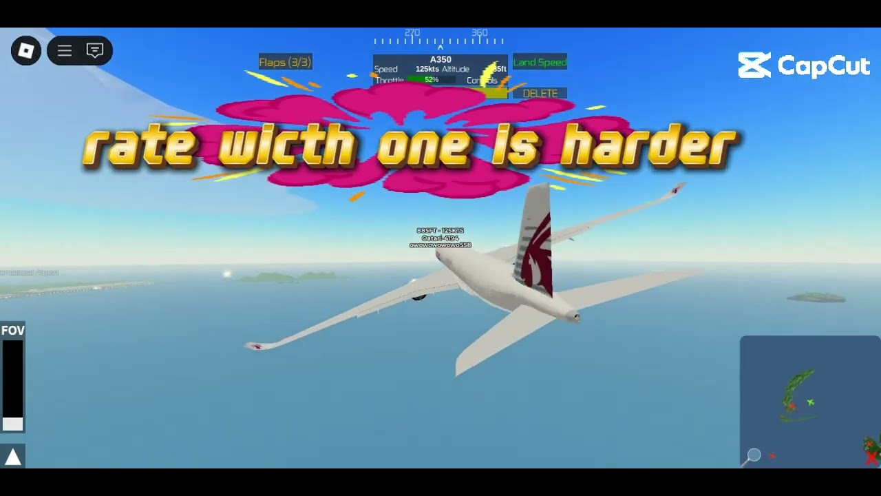 doing hard landings in PTFS and flight master - YouTube