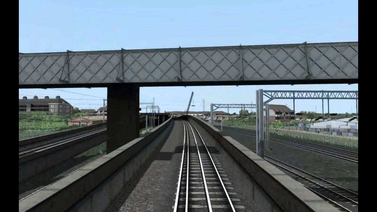 Train Simulator 2015 LTS Gas factory junction to. Barking. - YouTube
