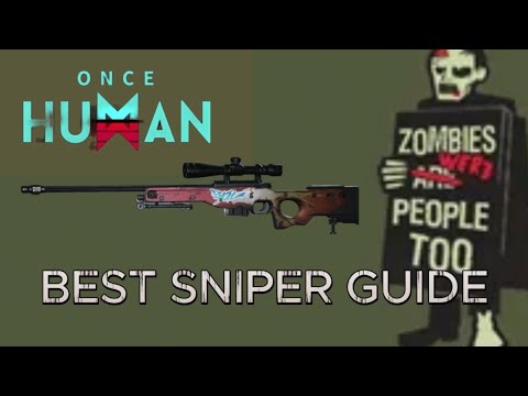 Once Human AWP BINGO - SNIPER GUIDE - SOLO PRO SILOS & BOSSE | PVP and ...