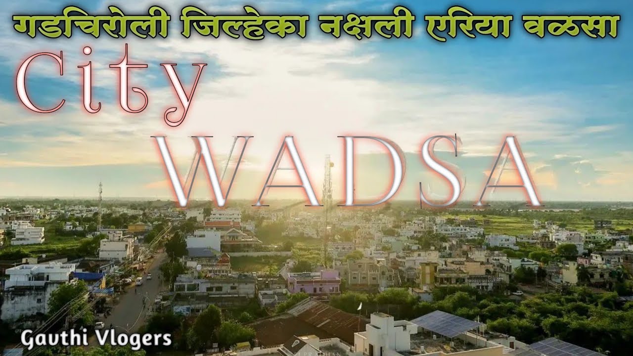 Wadsa Market Line || Wadsa City || गडचिरोली जिल्हेका नक्षली एरिया वळसा || - YouTube