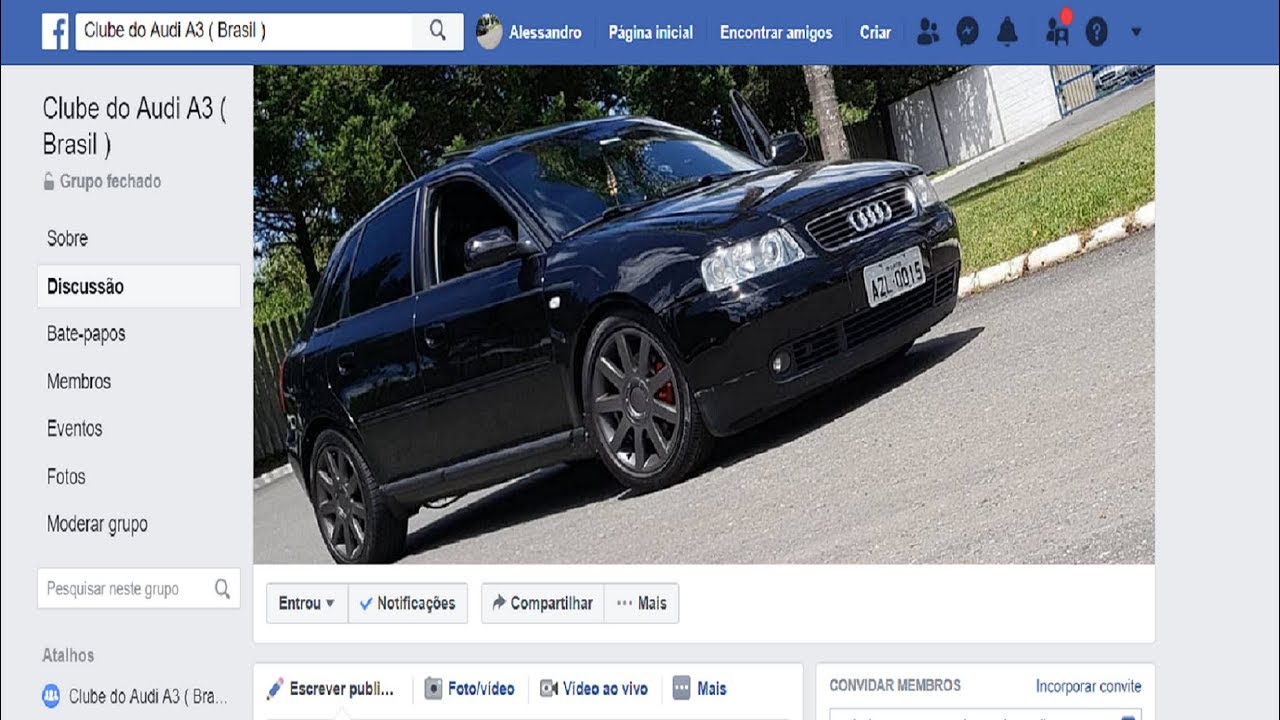 Clube do Audi A3 ( Brasil ) | Grupo sobre Audi A3 no Facebook - YouTube