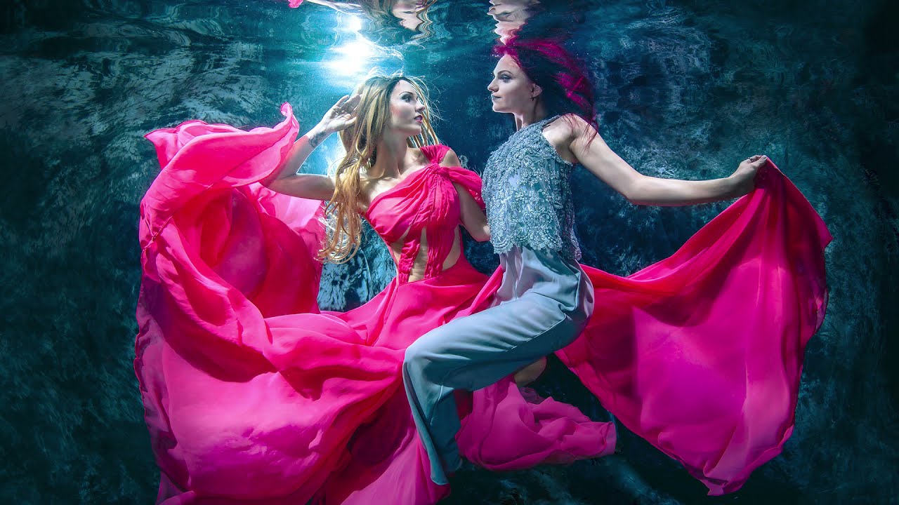 MakingOf fashion underwater Model Shooting - YouTube