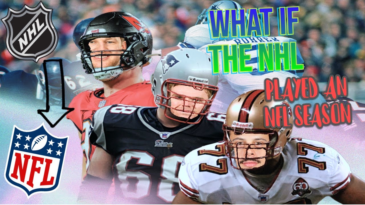 WHAT IF THE NHL PLAYED AN NFL GAME?! - NHL is NFL (WITH TIES!) - YouTube