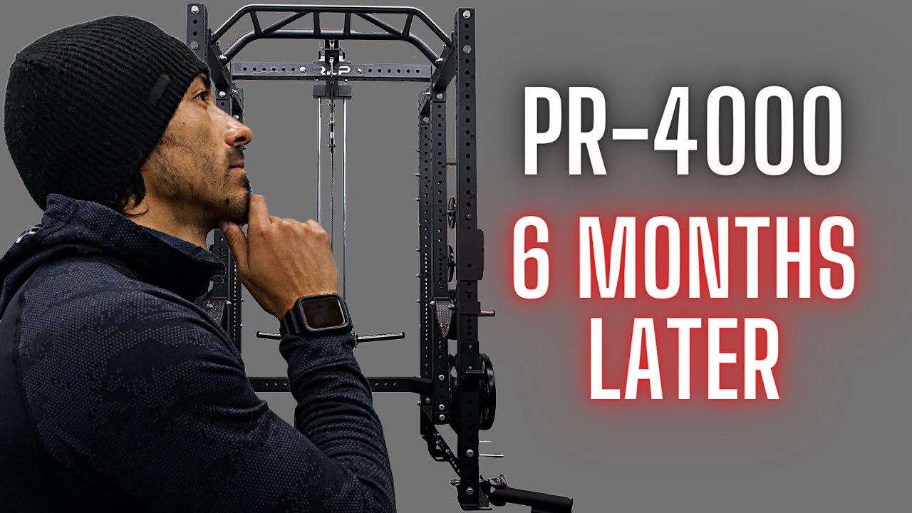 My First Power Rack: REP Fitness PR-4000 6 Months Later - YouTube