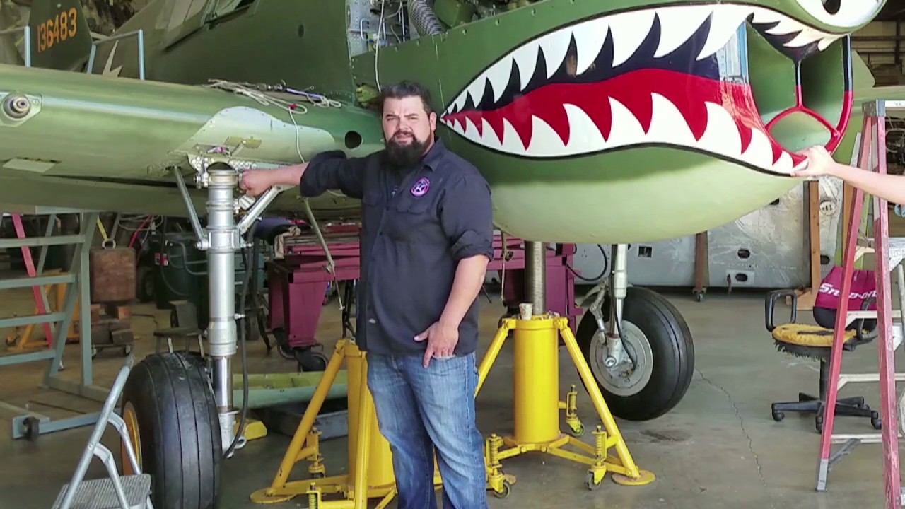 The James & Casey Show: P-40 Restoration - YouTube