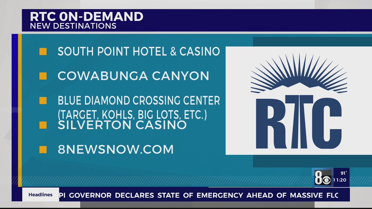 RTC-On-Demand expands transportation zone - YouTube