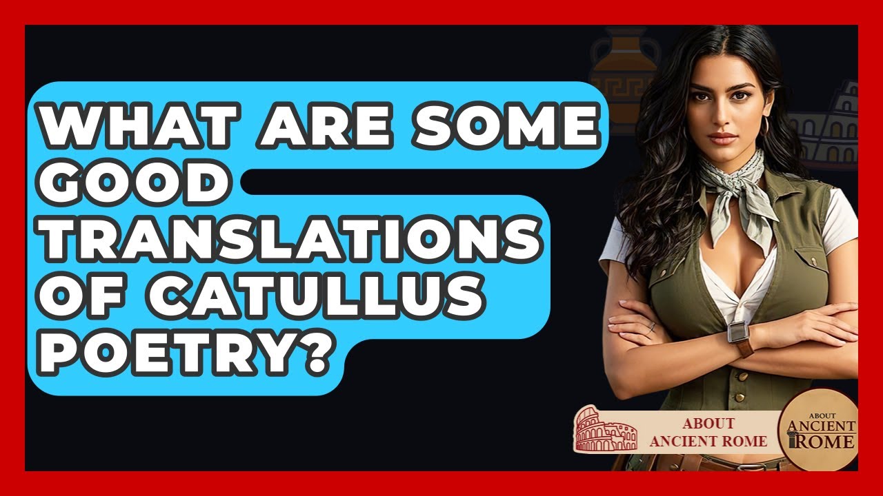 What Are Some Good Translations Of Catullus Poetry? - All About Rome ...