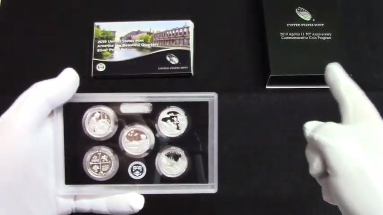 2019 America the Beautiful Quarters Silver Proof Set - YouTube