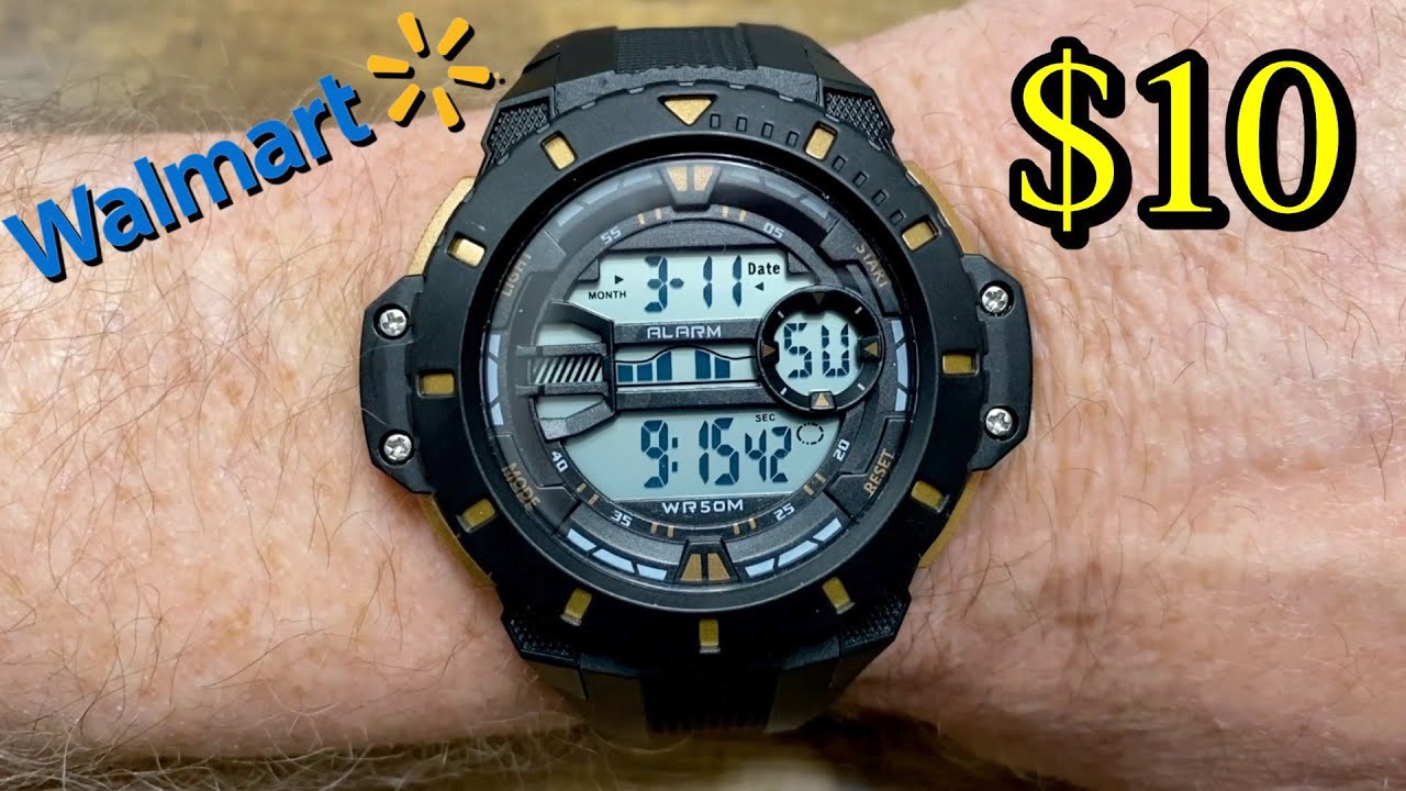 A Nice Walmart Watch?? - YouTube