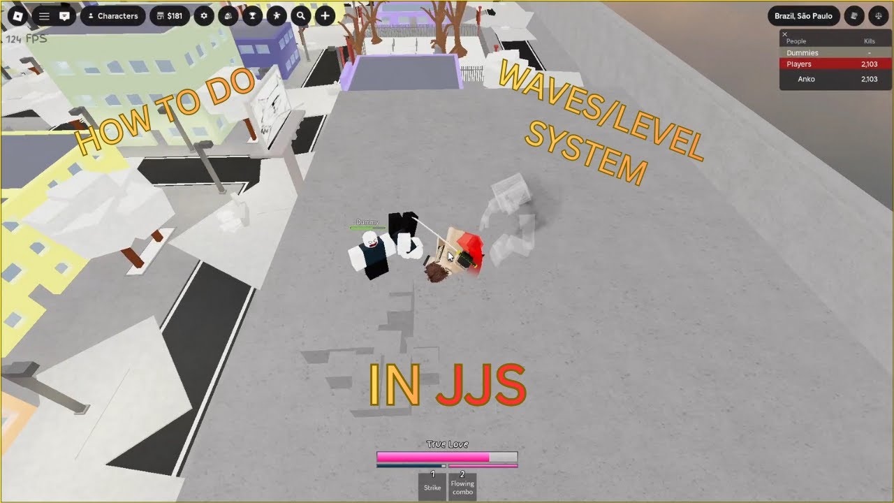 How To Make WAVES/LEVEL System in JJS | Jujutsu Shenanigans - YouTube