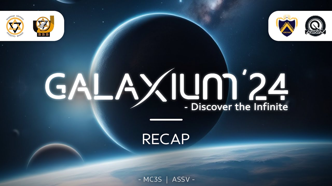 GALAXIUM'24: The Annual Intra-School Virtual Webinar Series - YouTube